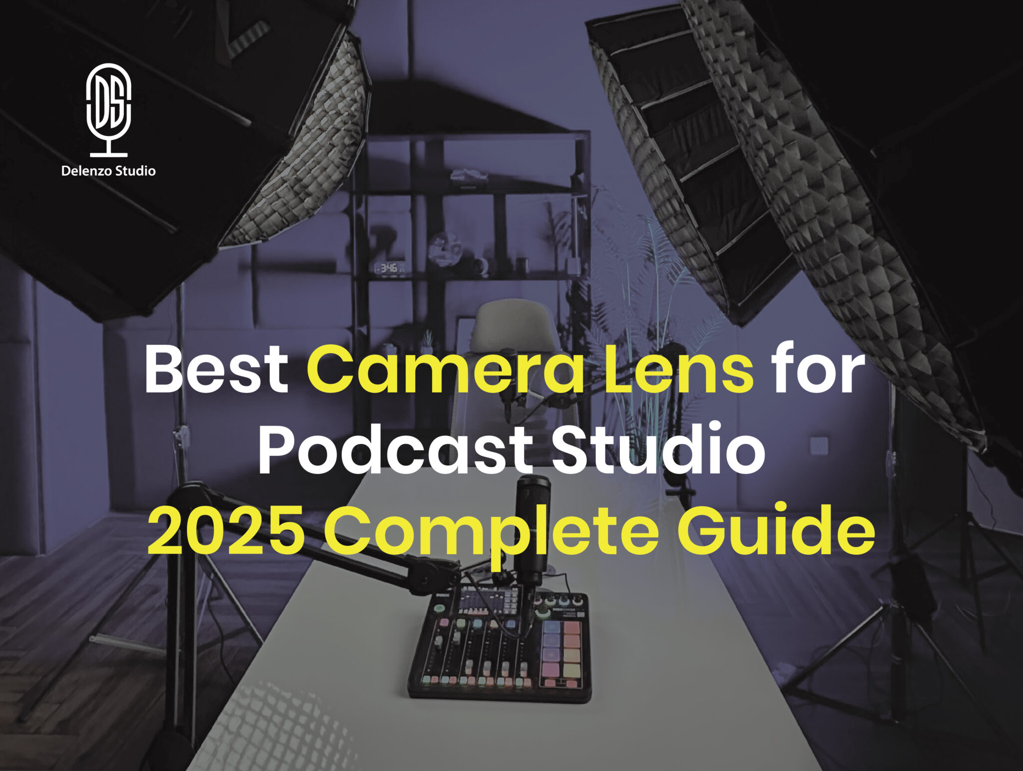 Best Camera Lens for Podcast Studio in Pakistan – 2025 Guide